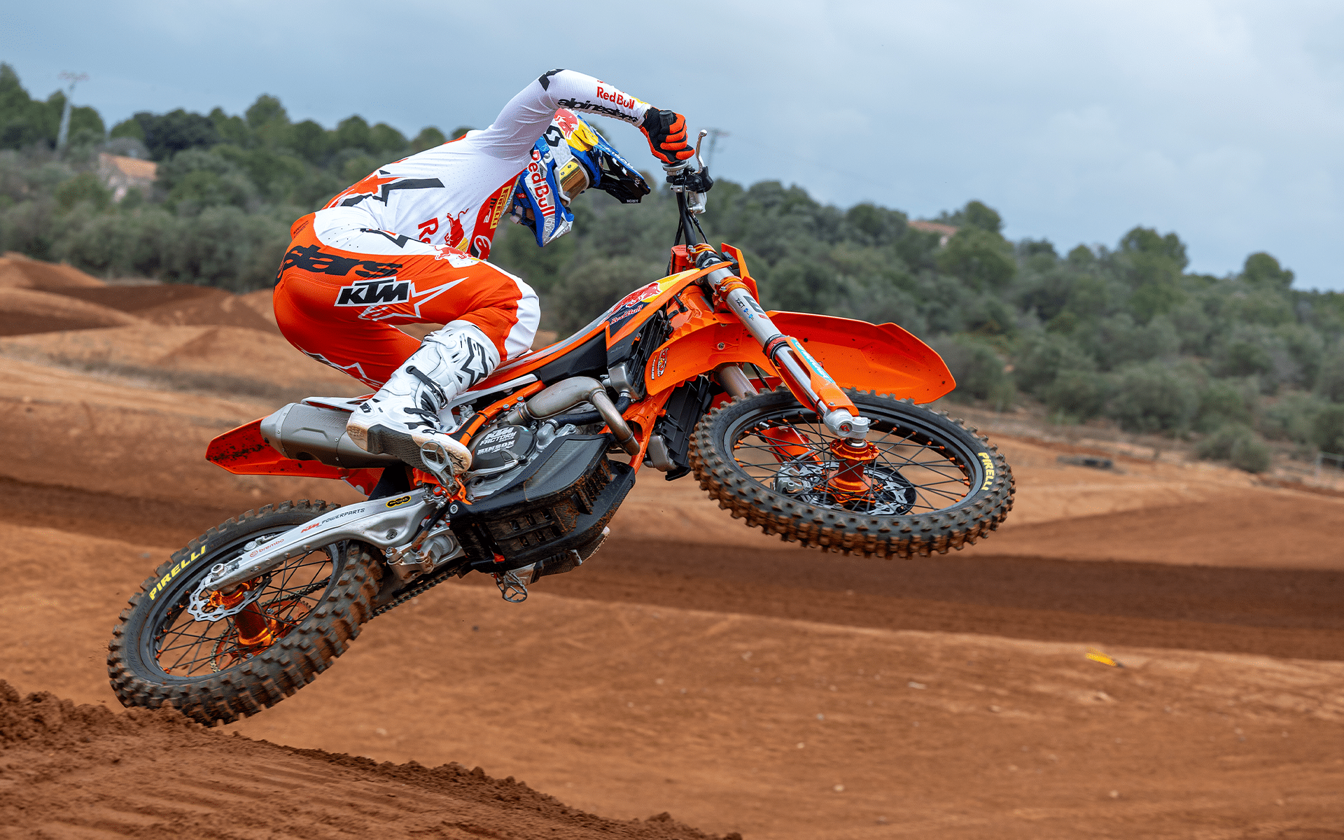 Ktm Motocross Wallpaper 4k